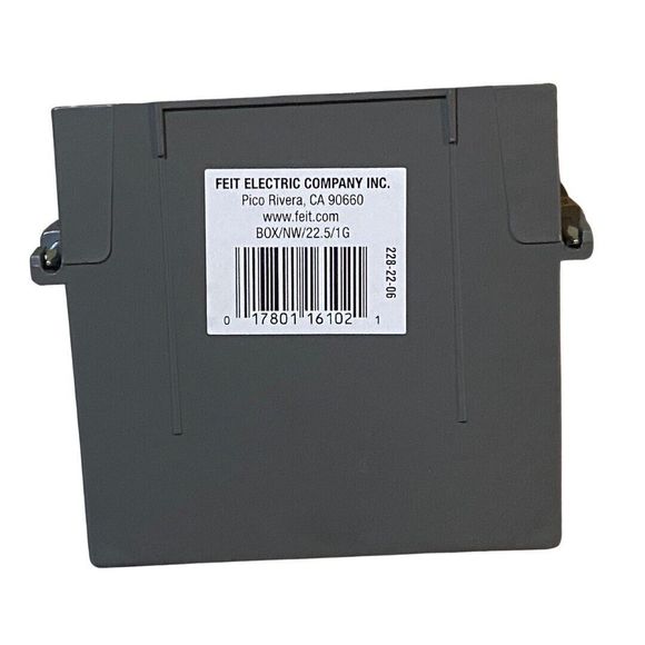 Feit Electric | Other | Feit Electric Etl Listed Single Gang 225 Cu In ...